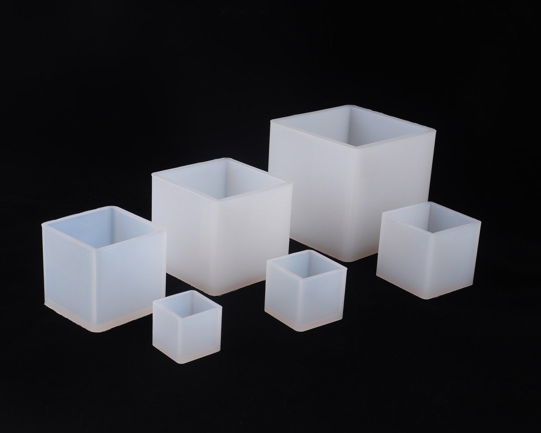 Cube Silicone Mold,candle Molds,resin/ Epoxy/plaster Square Cube ...