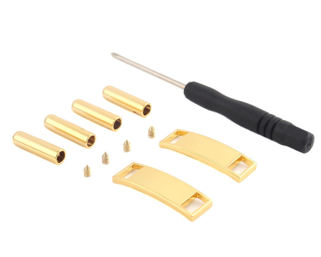 Custom Lace Locks,af1 Gold Metal Replacement Name Lace Tags Shoe Charms ...