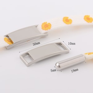 AF1 Lace Tags and Tips Pack,sliver Custom Personalized Laser Engraved ...