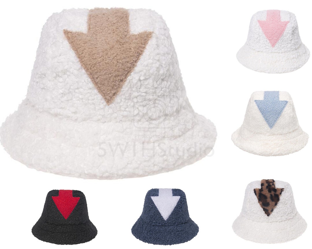 Appa Bucket Hat,6 Colors Arrow Symbol Bucket Hat,white/black/brown ...
