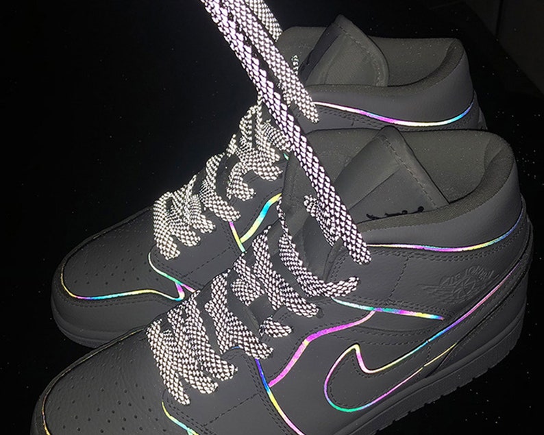 3M Reflective Shoelaces,flat Holographic Reflective High Quality ...