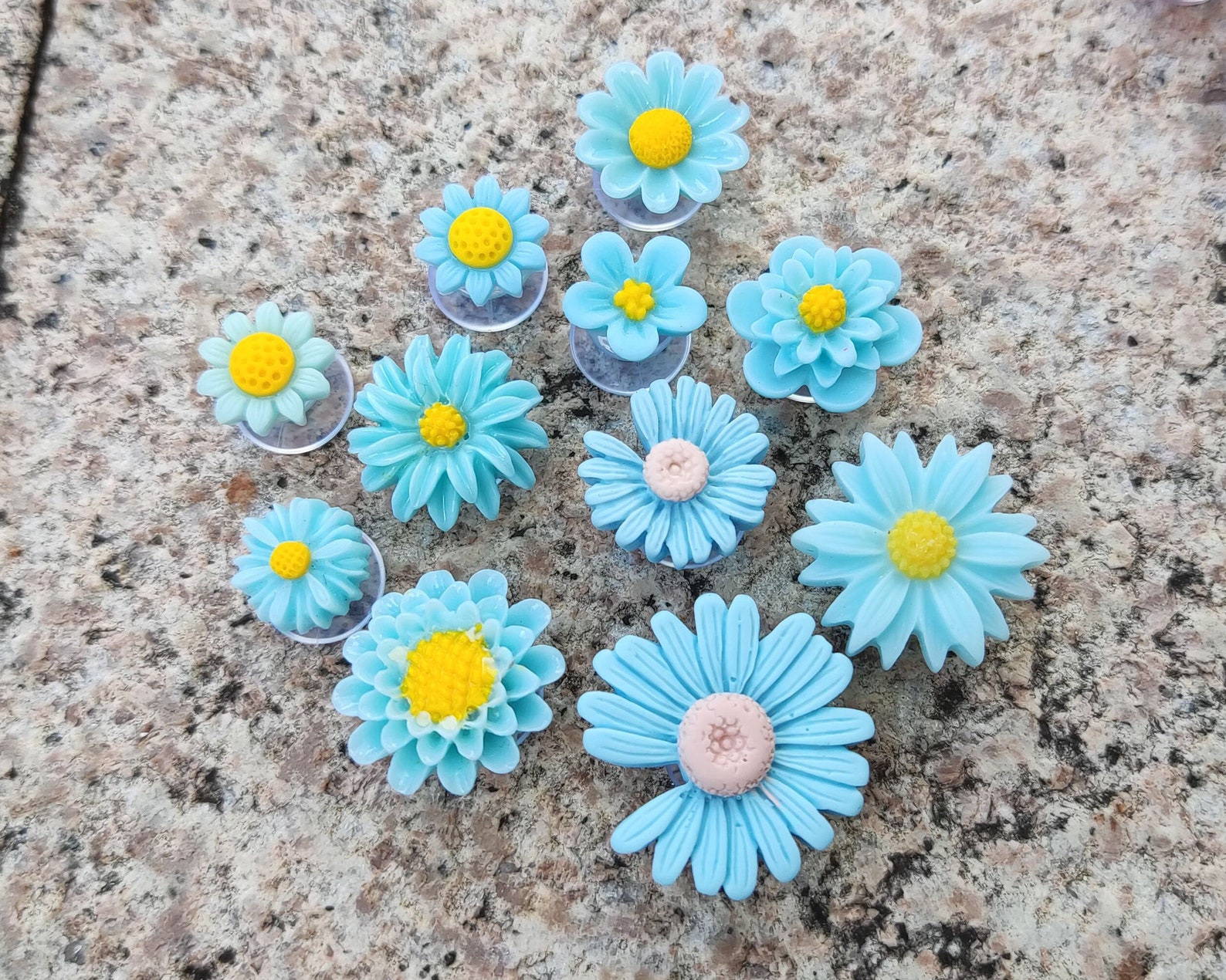 Flower Shoe Charms Sets of 11 Pcscolorful Cute Garden Croc - Etsy