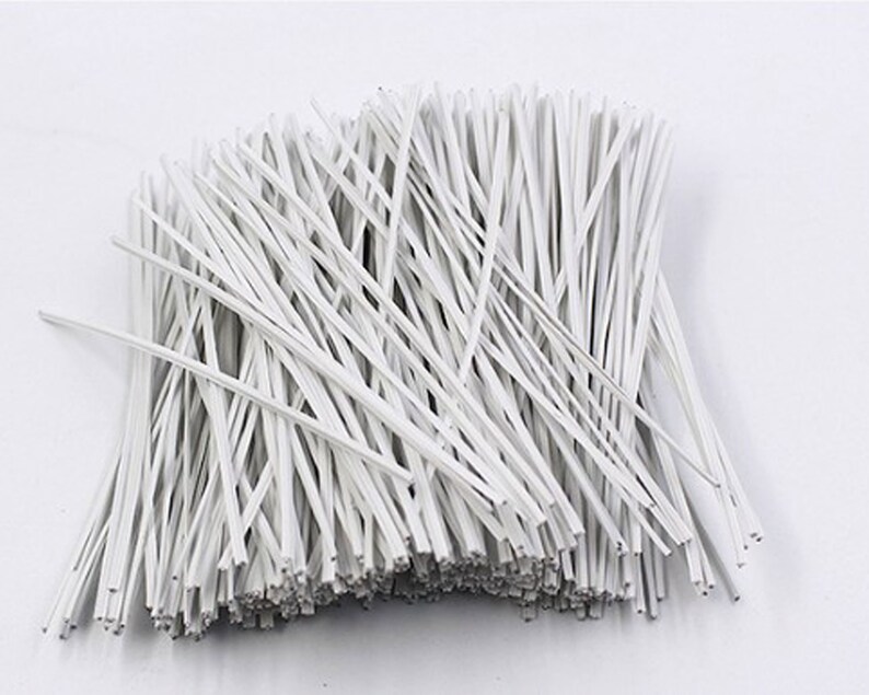 100pcs Nose Wire For Face Mask3mm White Metal With Plastic | Etsy