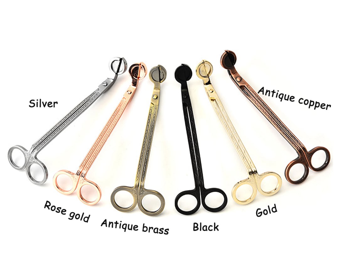 Candle Wick Trimmer,black/gold/silver/rose Gold Trim Wick Cutters,metal ...
