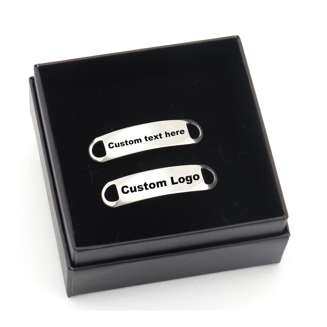Personalized Metal Shoe Tags,custom Shoelace Buckles,stainless Steel ...