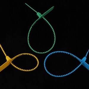 Personalized Zip Tie Tag,red/blue/green Custom Logo/text Plastic Cable ...