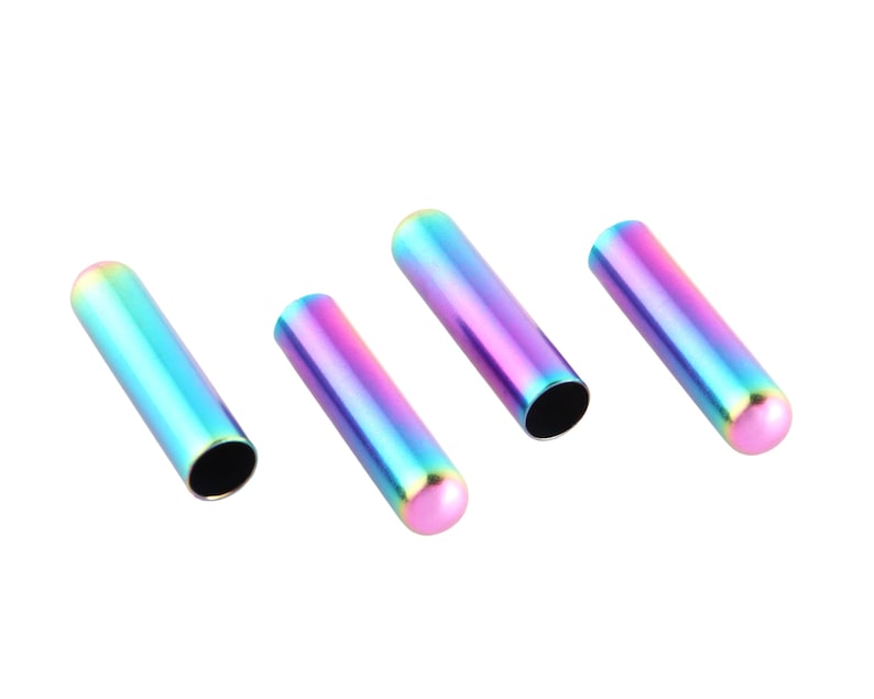Rainbow Aglets for Shoelace20mm Length Metal Shoe Lace Tips - Etsy