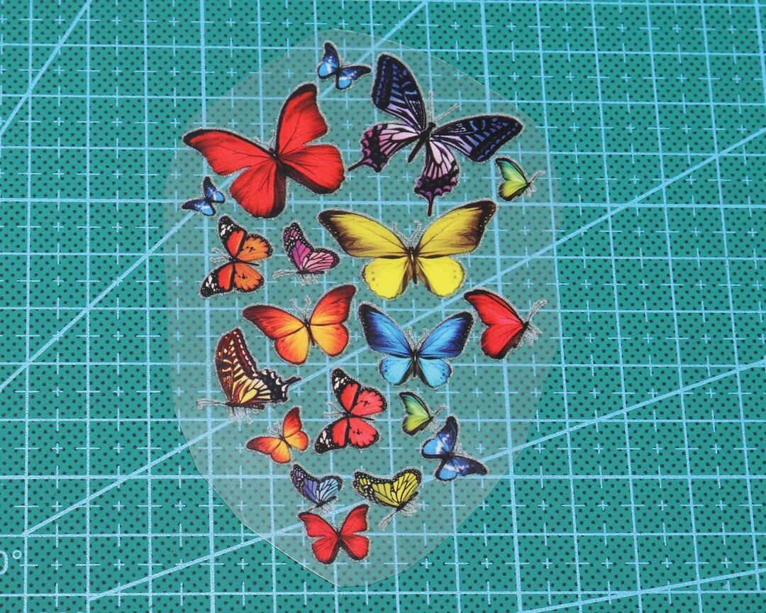 Colorful Butterfly Stickersvarious Sizes Butterfly - Etsy