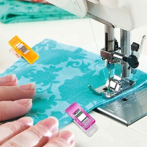 Clover Wonder Clips,multi-color Sewing Clips Small Craft Fabric Binding ...