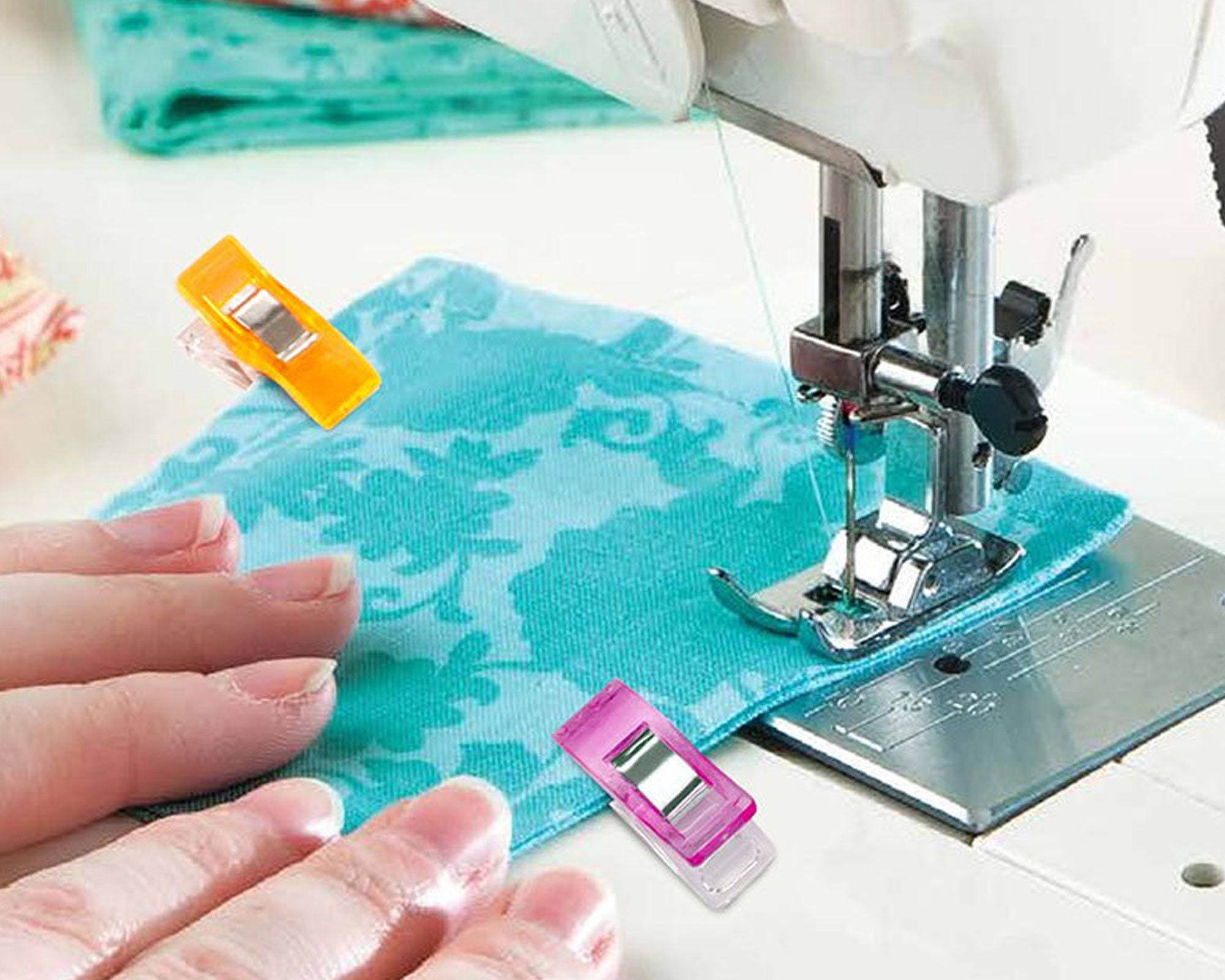 Clover Wonder Clipsmulti-color Sewing Clips Small Craft - Etsy
