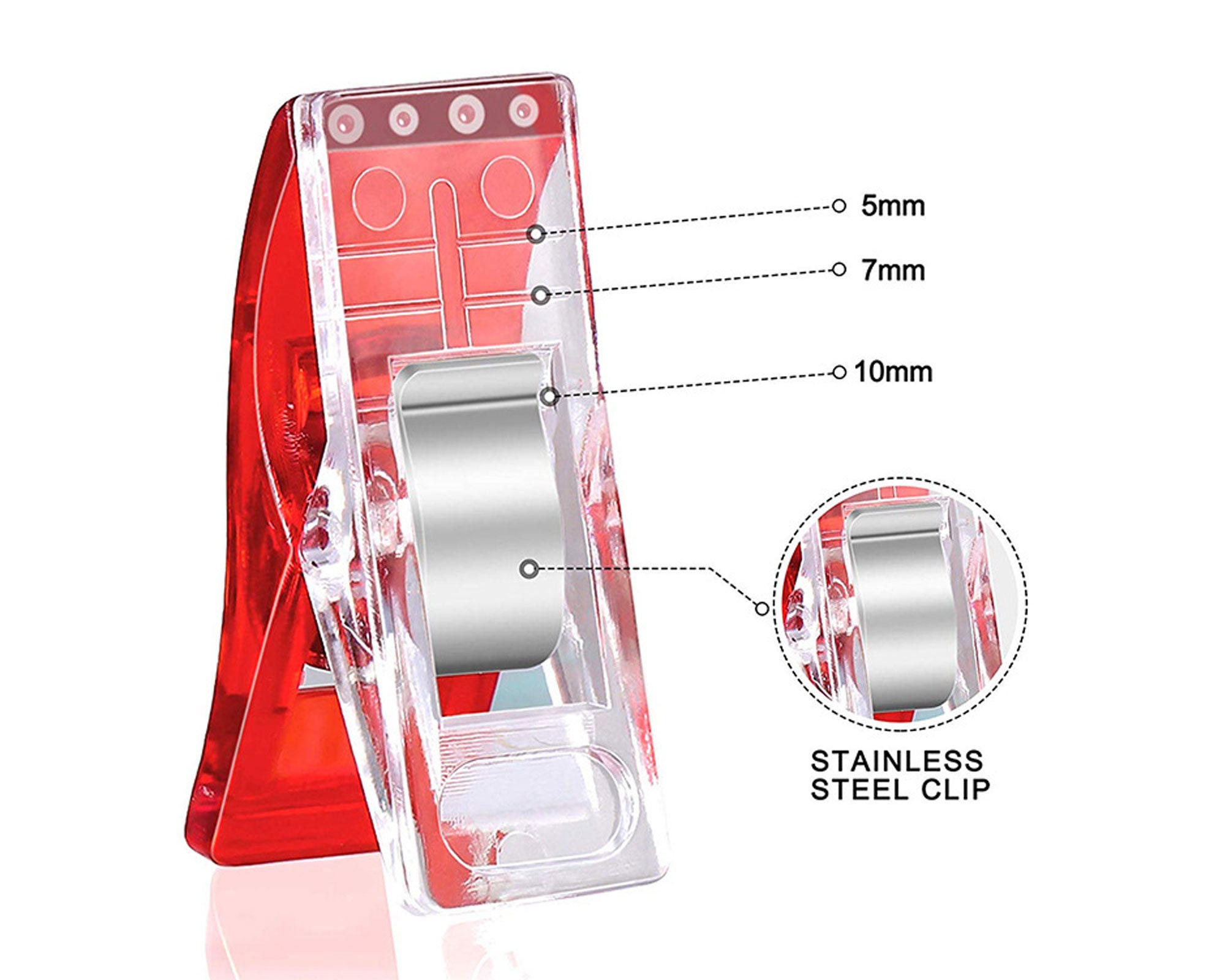 Clover Wonder ClipsMulti-Color Sewing Clips Small Craft | Etsy