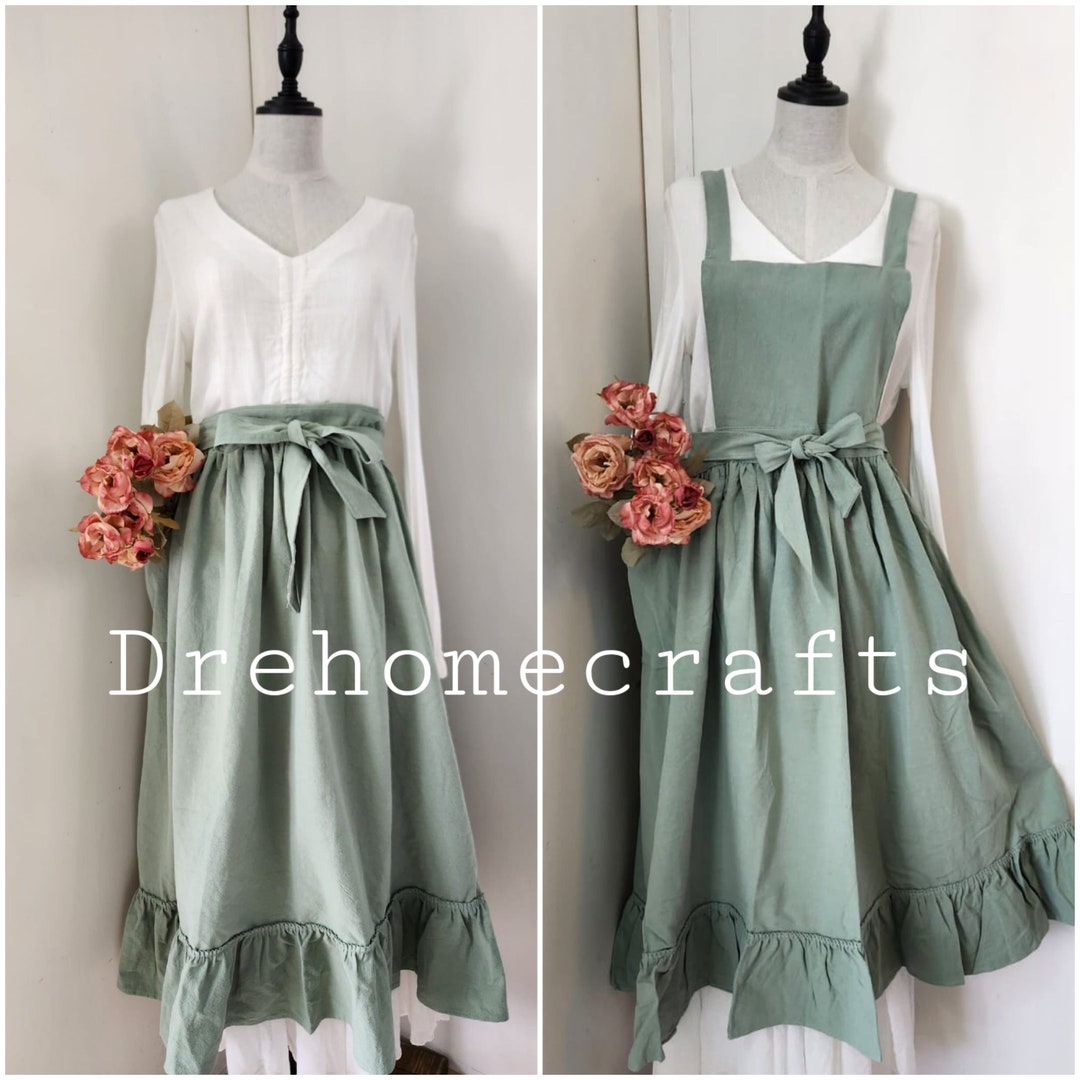 Pink Aprons for Women Cute , Aprons for Women With Pockets, Half Apron ...