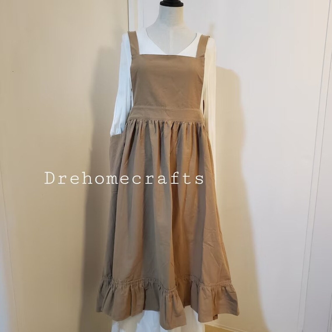 Aprons for Women With Pockets With Ruffles , Aprons for Women Retro ...