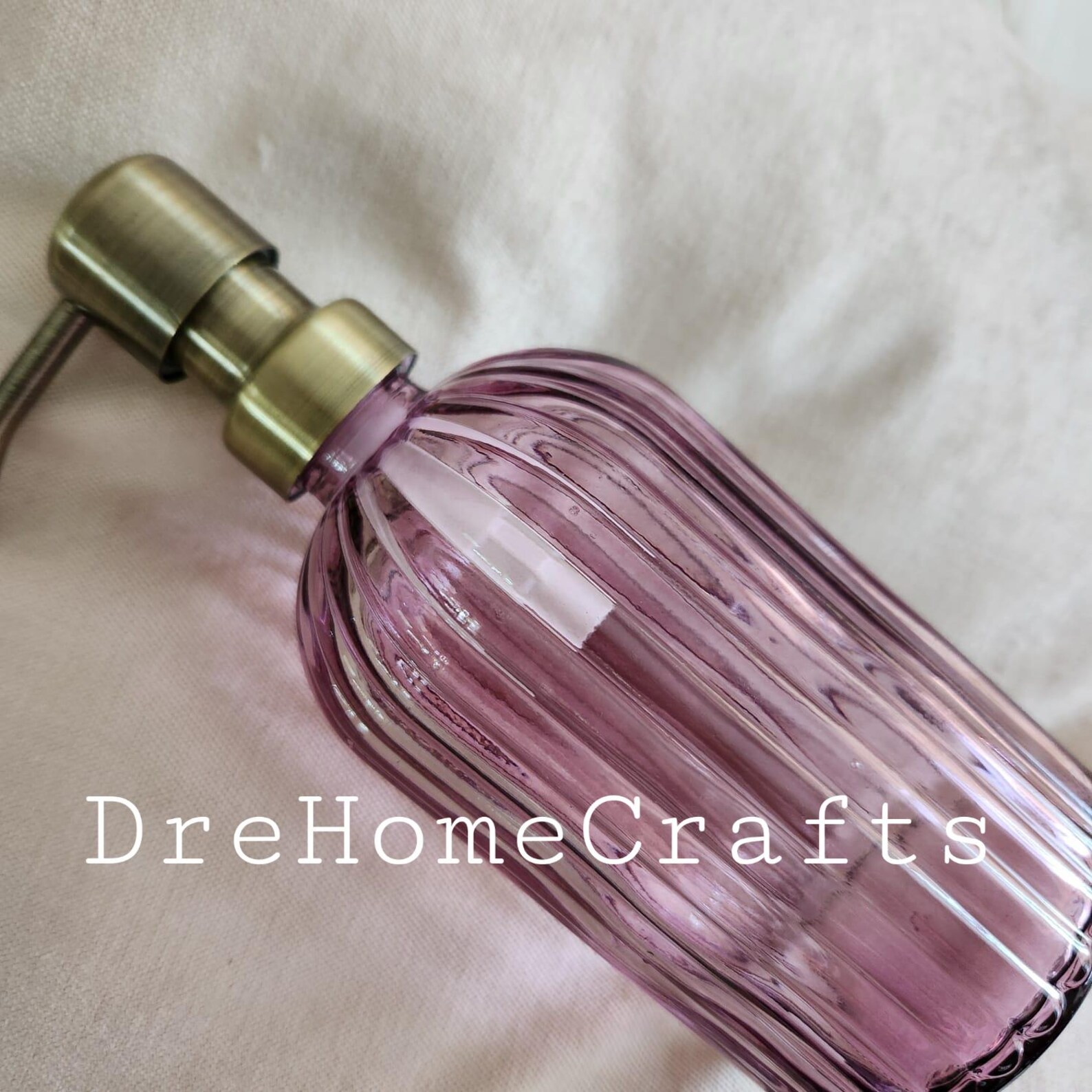 Handblown Colorful Large Hand Soap Dispenser , Hand Soap Glass Bottles ...