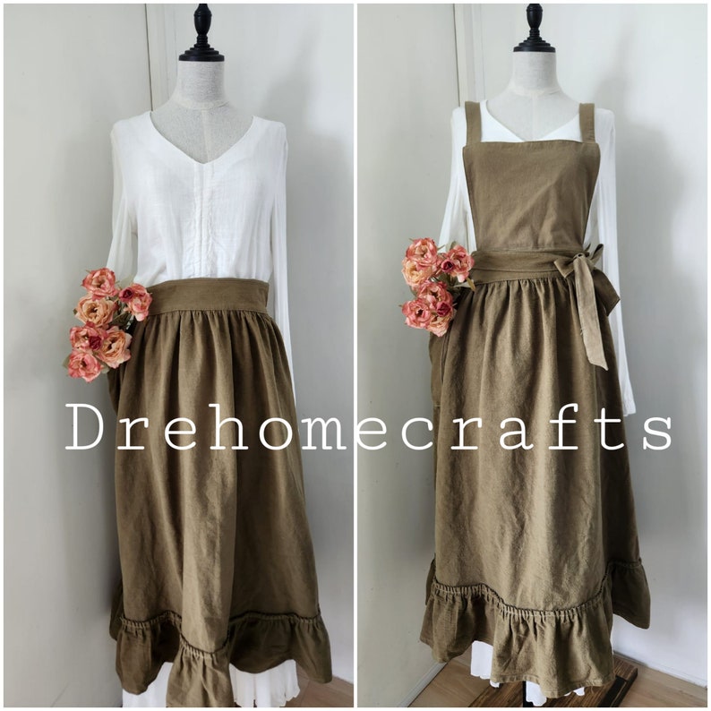 Pink Aprons for Women Cute , Aprons for Women With Pockets, Half Apron ...