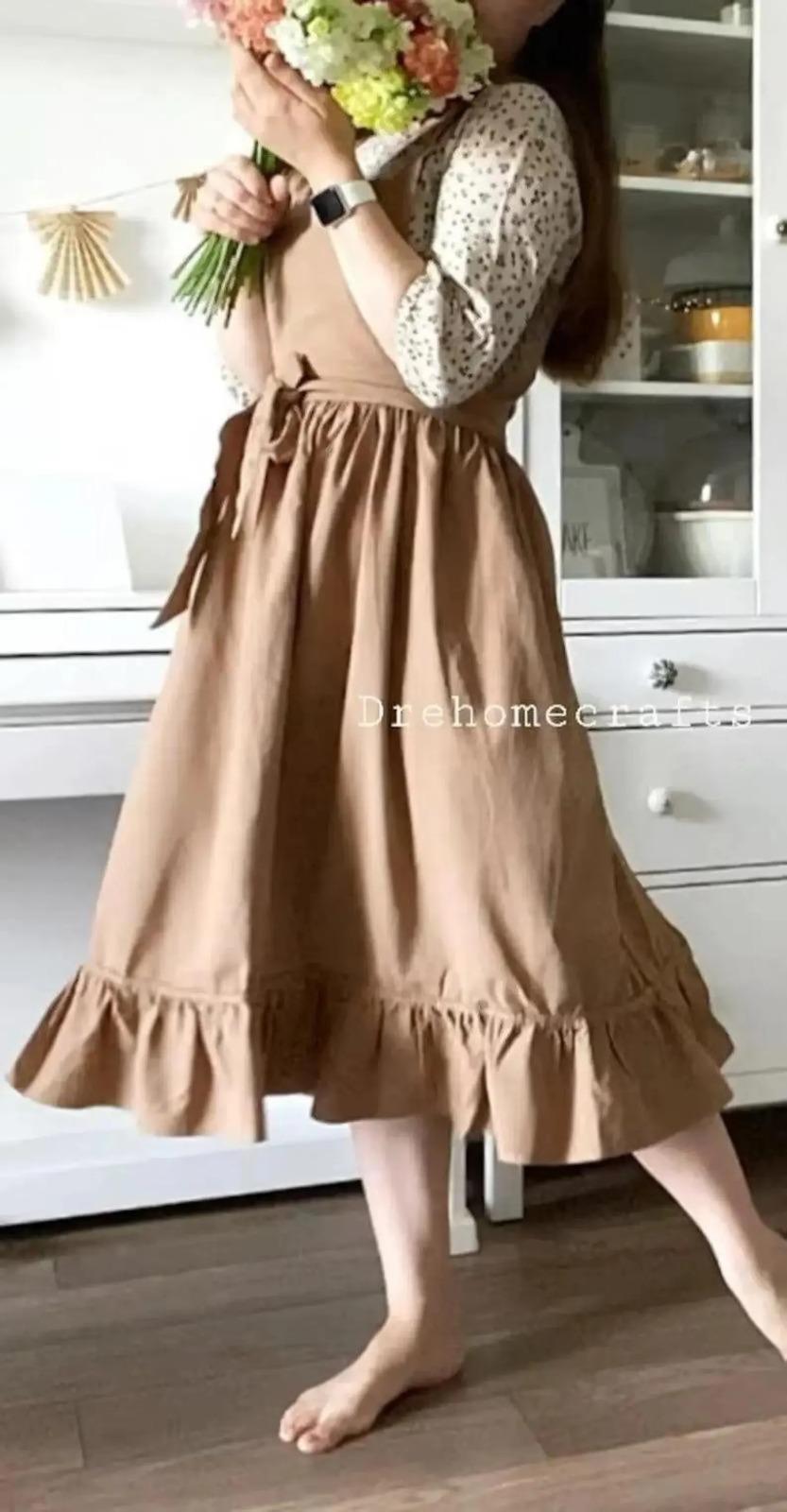 Pink Aprons for Women Cute , Aprons for Women With Pockets, Half Apron ...