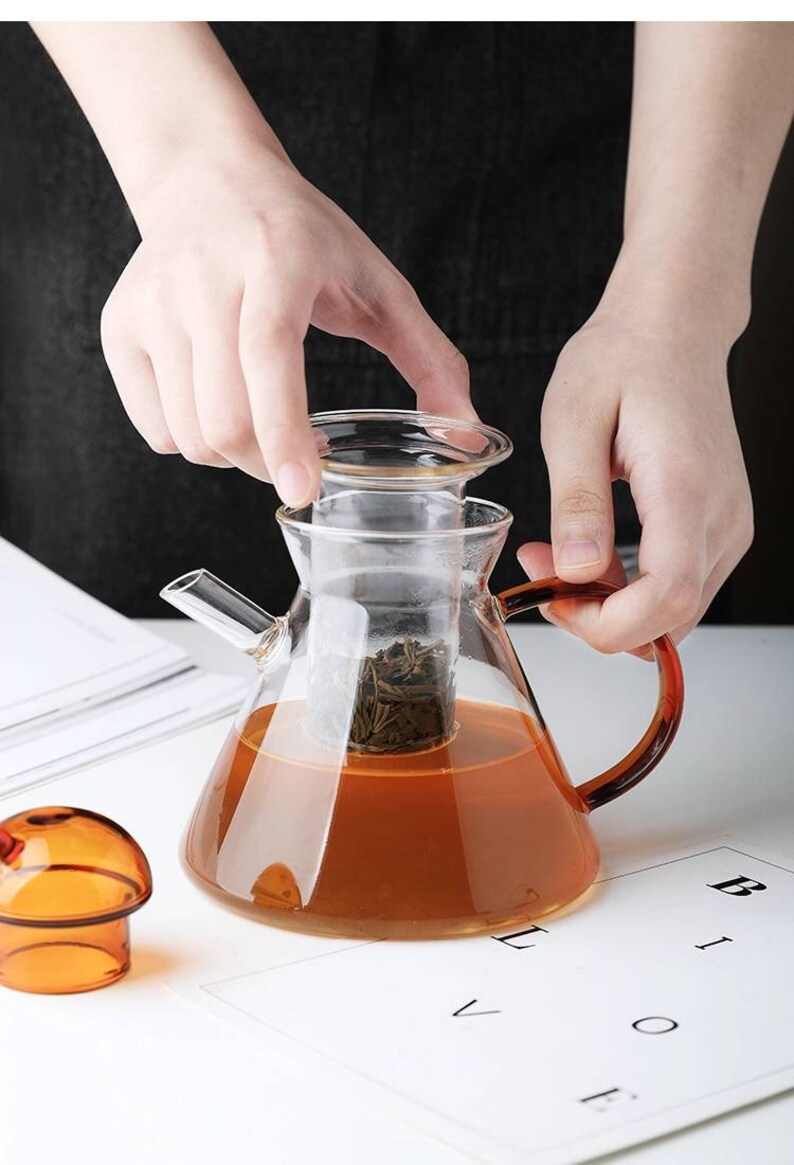 Teapot Set Teapot With Infuser Teapot Boho Carafe and | Etsy