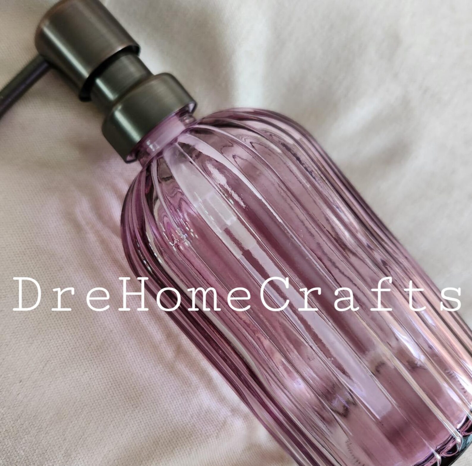 Handblown Colorful Large Hand Soap Dispenser , Hand Soap Glass Bottles ...