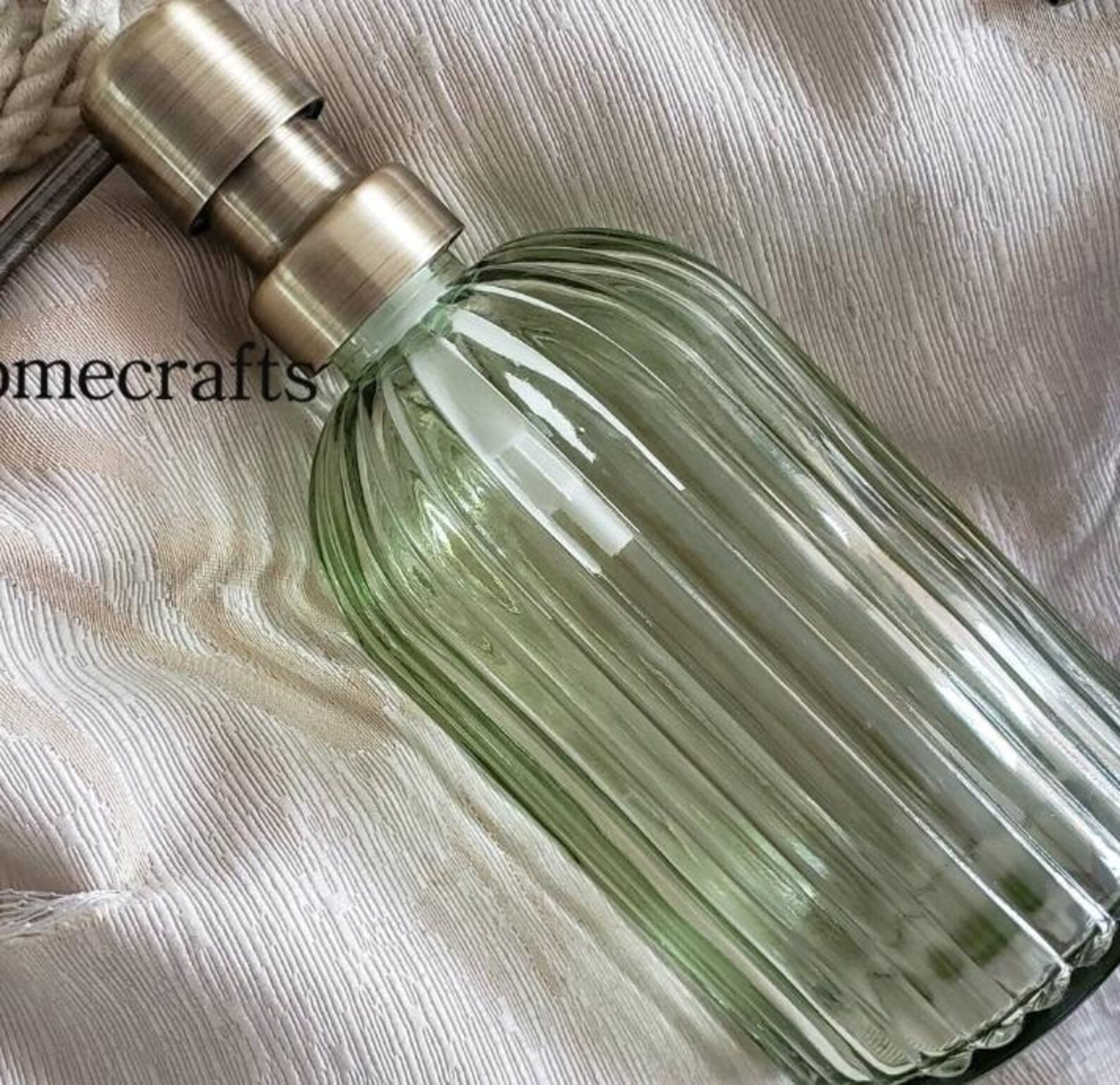 Handblown Colorful Large Hand Soap Dispenser , Hand Soap Glass Bottles ...