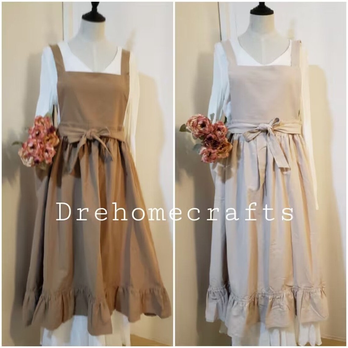 Aprons for Women With Pockets With Ruffles , Aprons for Women Retro ...