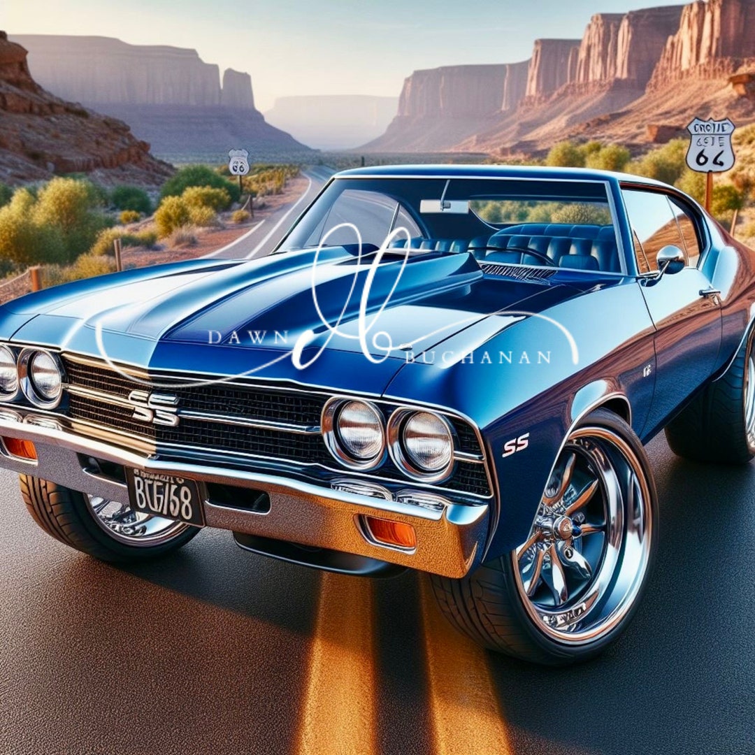 Chevelle SS, Digital Image, Instant Download, Sublimation Tumbler Wrap ...
