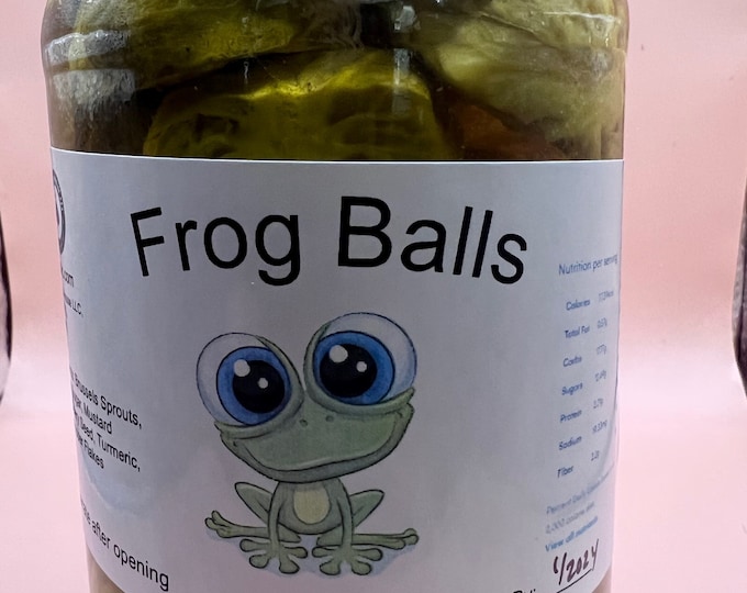 Pickle Frog Sticker - Etsy