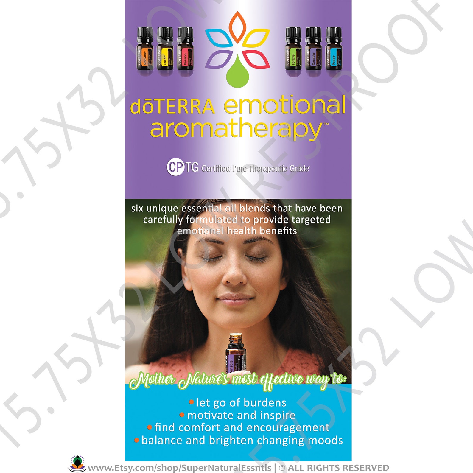 Doterra® Tabletop Retractable Banner Stands Doterra® - Etsy