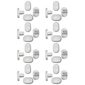 1 1/4 X 3/4 Oval Sling Insert White Fits Agio Furniture - Etsy