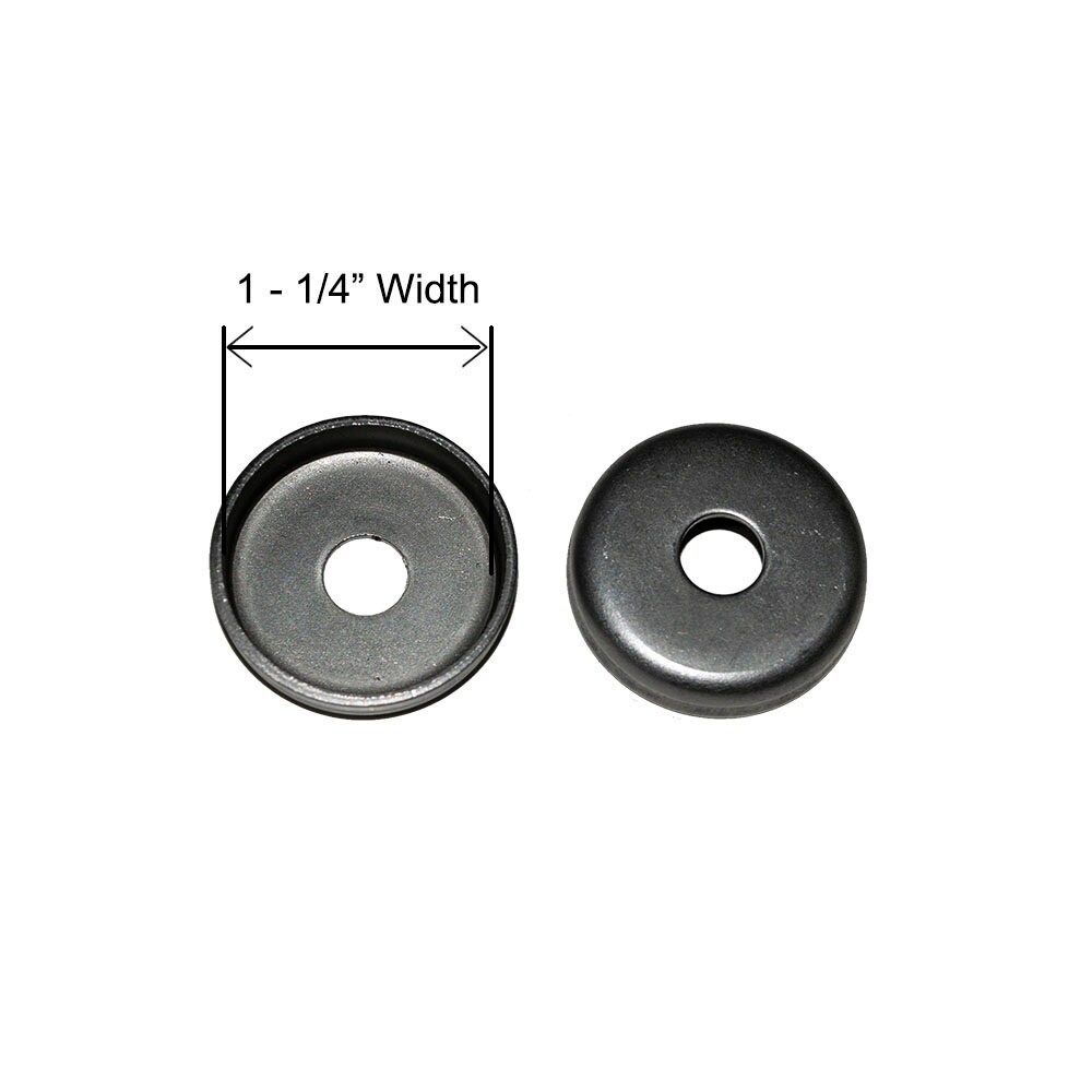 Steel Weld Cups for Iron Patio Furniture Legs for 1 1/4 Round Inserts ...
