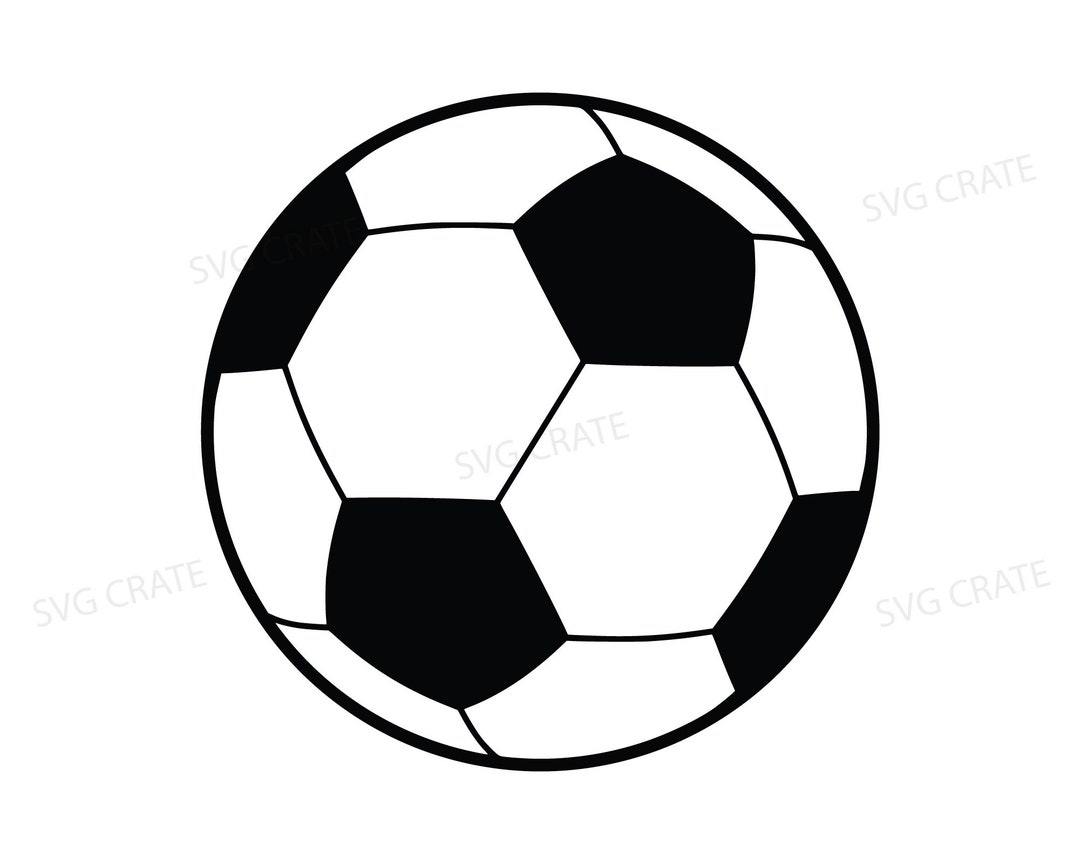 Soccer Ball SVG Digital Download Soccer SVG Soccer Ball PNG Instant ...