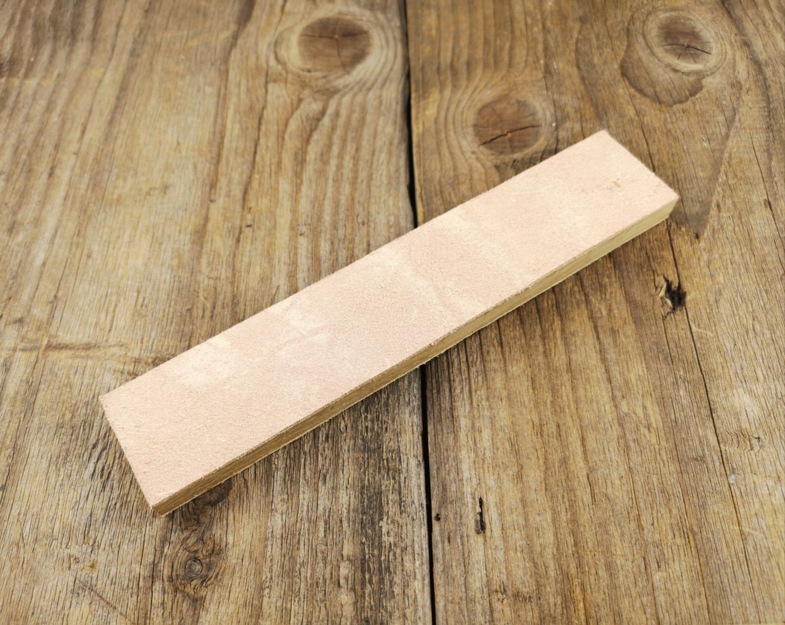 Double Sided Leather Field Strop, Sharpening Paddle Strop, Finishing ...