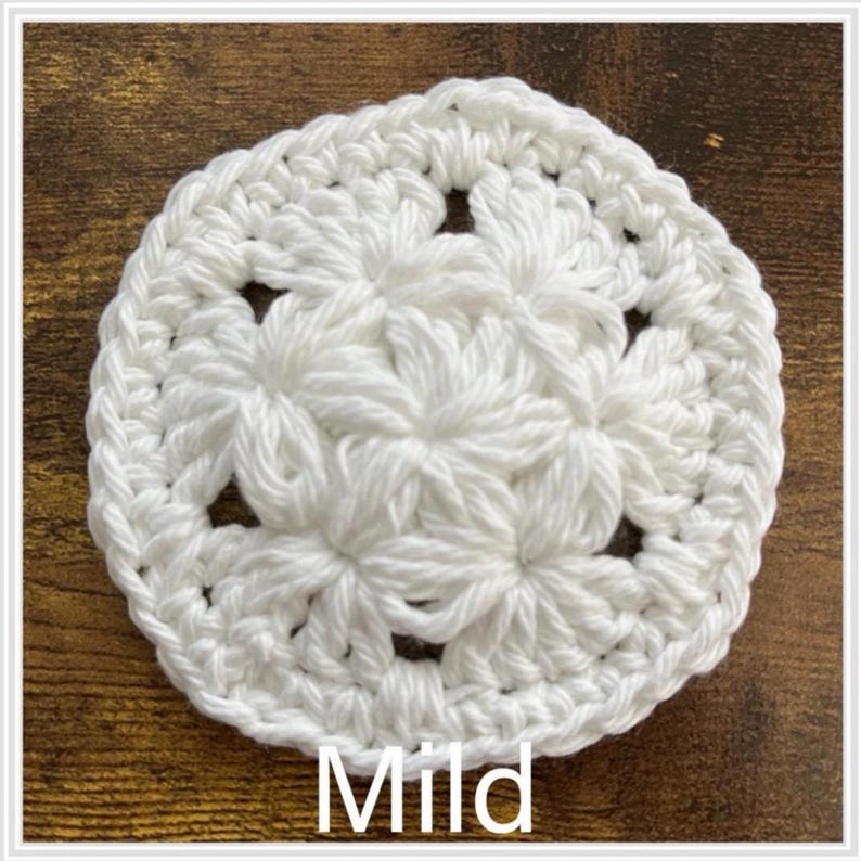 Multi-texture Exfoliating Reusable Face Scrubbies Crochet Pattern ...