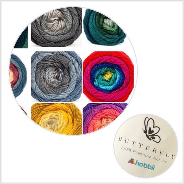 Butterfly Yarn - Etsy