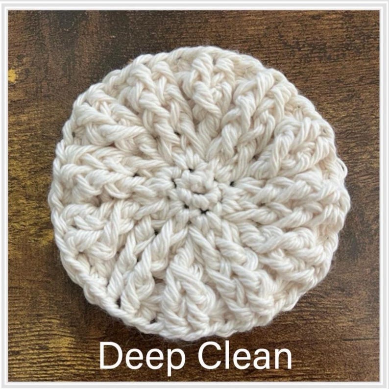 Multi-texture Exfoliating Reusable Face Scrubbies Crochet Pattern ...