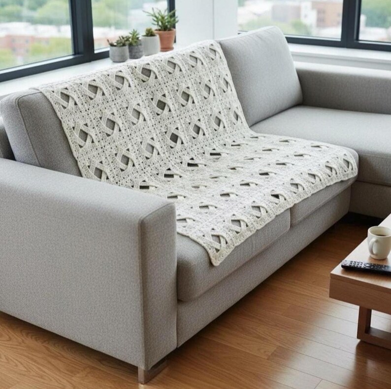 Twisted and Tangled Crochet Blanket Pattern: Beginner Friendly, Video ...