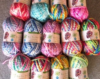 Tie Dye Yarn - Etsy