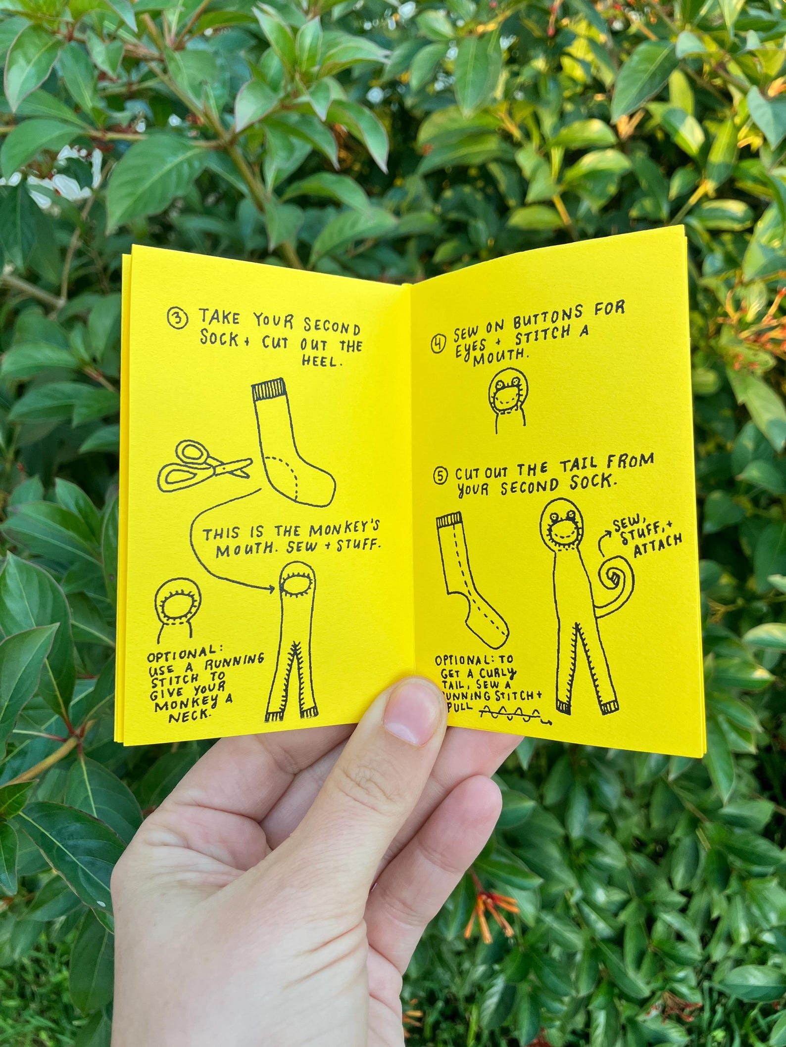 How to Make a Sock Monkey Zine - Etsy