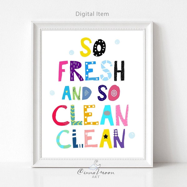 So Fresh and so Clean Clean - Etsy