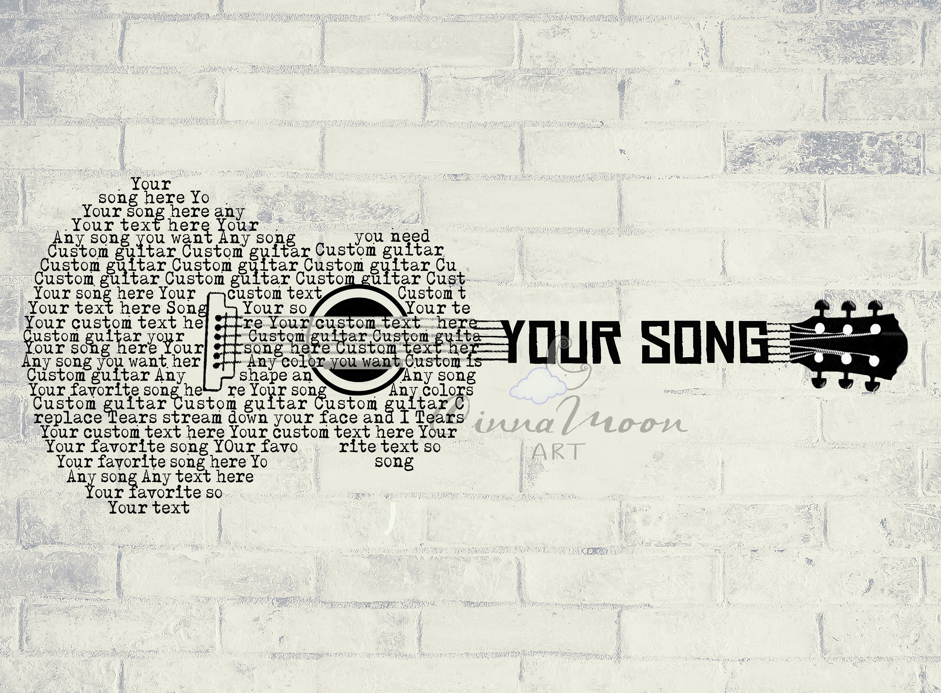 Country Lyrics Drawings