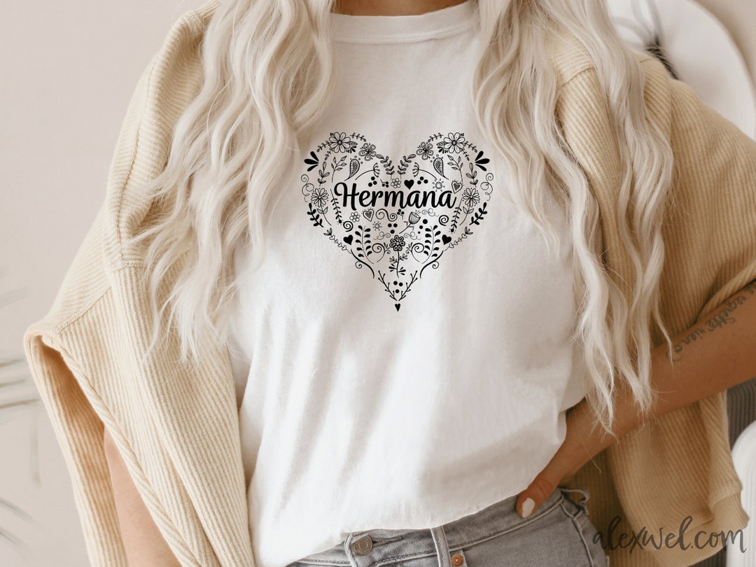 Hermana Svg-español Svg-sister Svg-spanish Svg-png-dxf-heart Svg-png ...