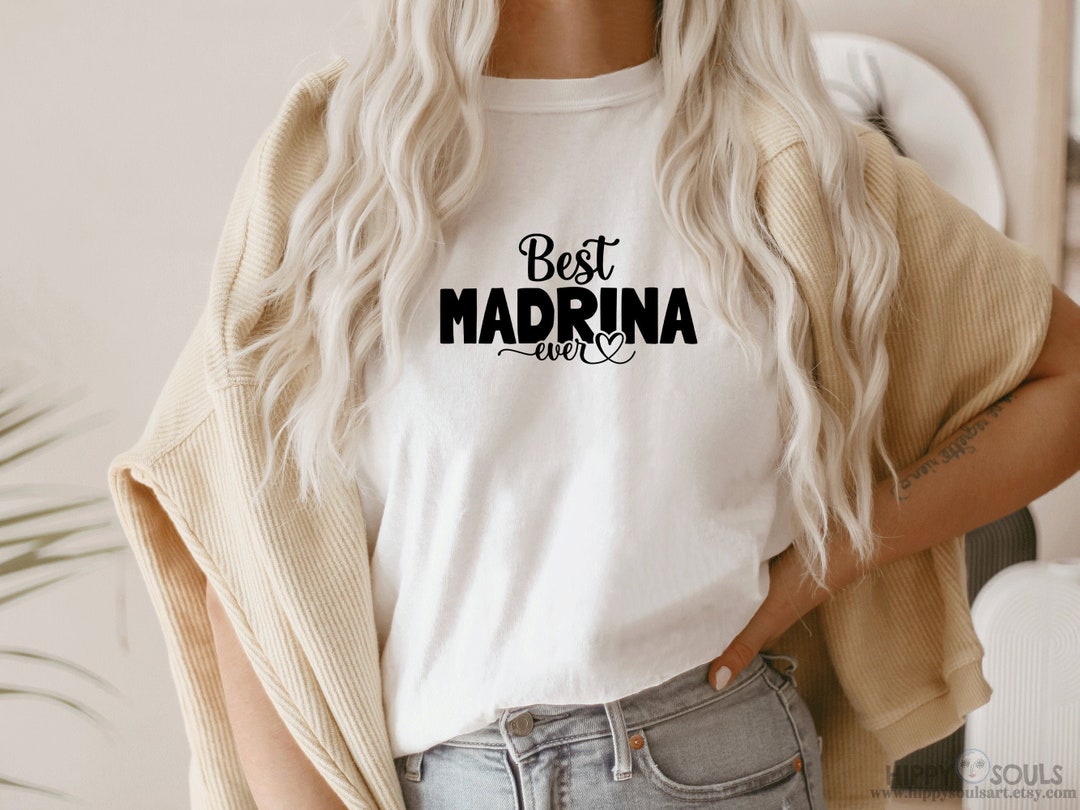Best Madrina Ever Svg-spanglish Svg-madrina Svg-best Madrina Svg ...