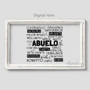 Abuelo Svg-abuelo Words-abuelo Palabras Svg-png-dxf-abuelito Svg-día ...