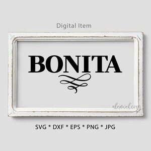 Bonita Bundle Svg-latina Svg Bundle-spanish Svg-español Svg-latina ...