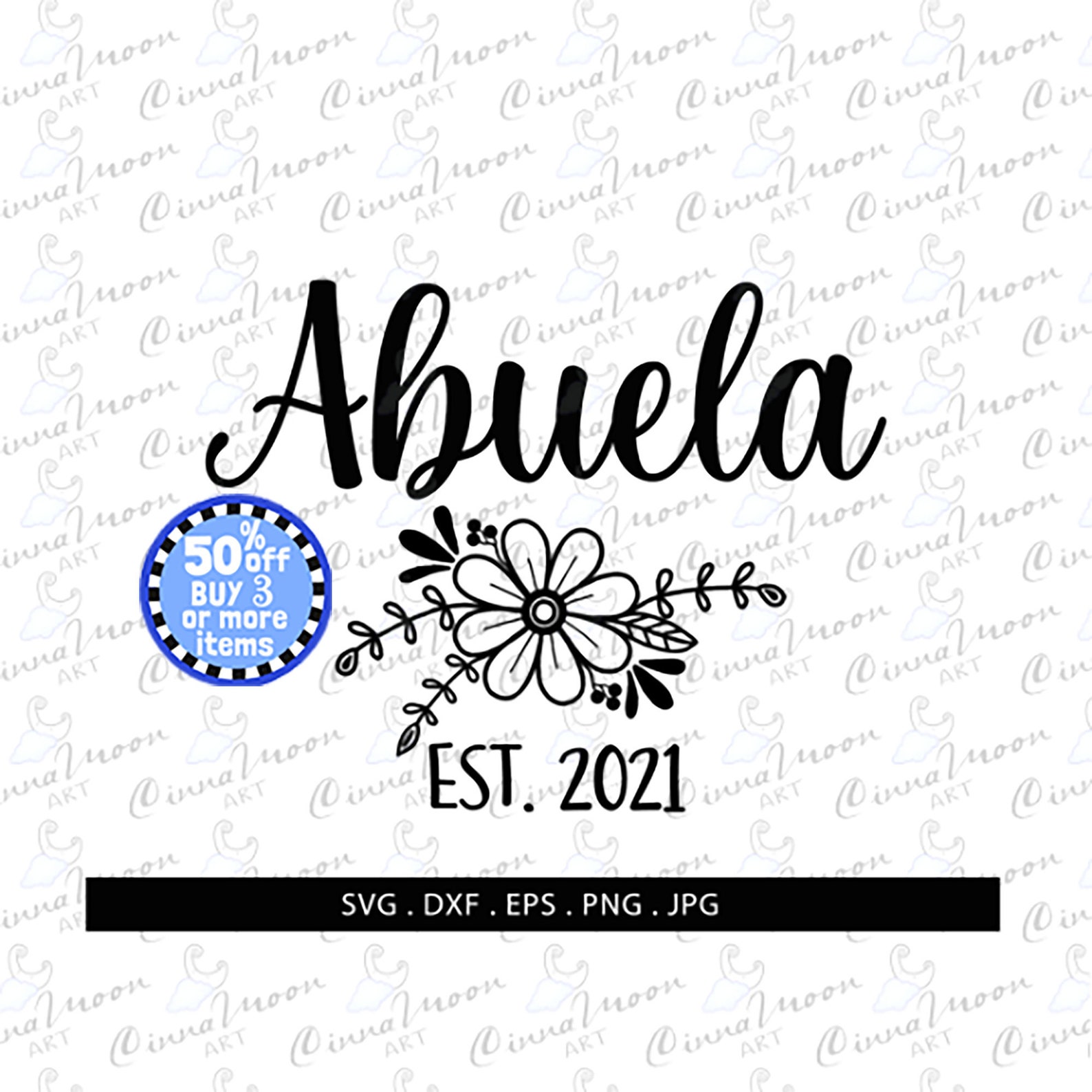 Abuela svg-abuelita svg-Abuela cut file-Abuela dxf-Latin | Etsy