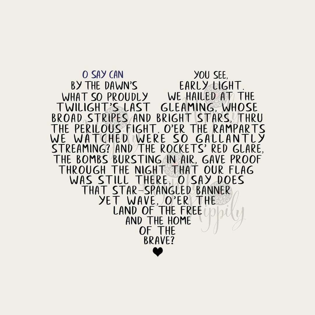 4th of July Svg-star-spangled Svg-png-patriotic Printable-oh Say Can ...