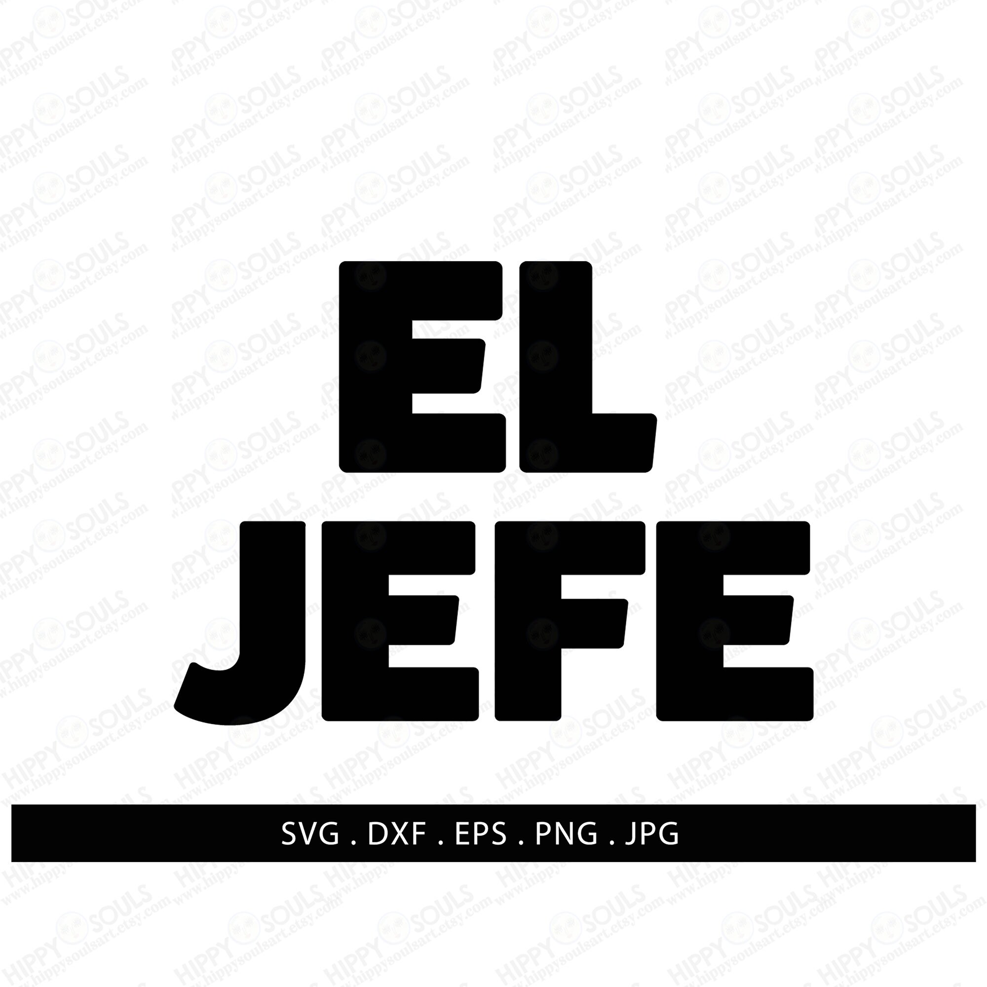 El jefe svg-Día del Padre svg-Papá svg-Spanish svg-Español | Etsy