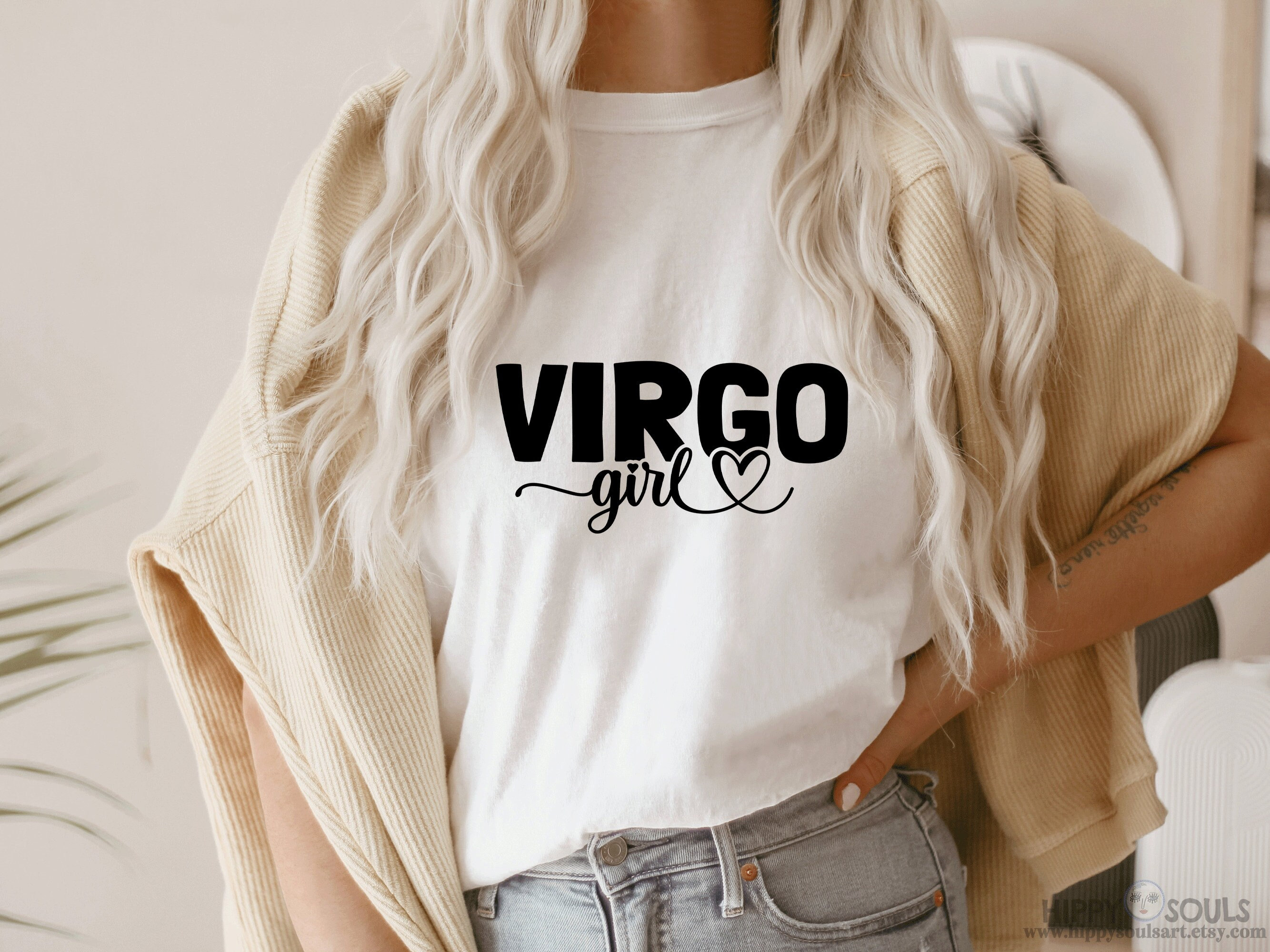 Virgo Girl Svg-virgo Svg-virgo Girl Dxf-virgo Svg-zodiac Sign - Etsy