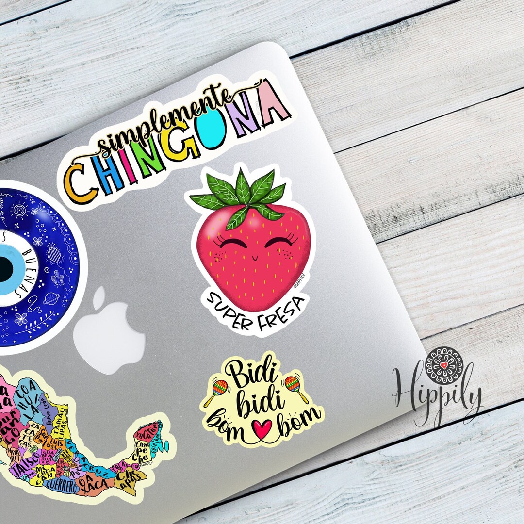 Fresa Sticker-super Fresa Sticker-latina-mujer-woman-vinyl - Etsy
