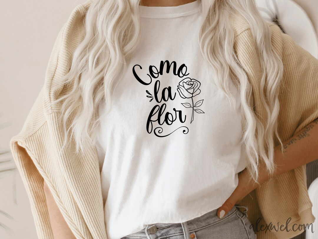 Como La Flor Svg-selena Svg-latina Svg-spanish Svg-español Svg-png-dxf ...