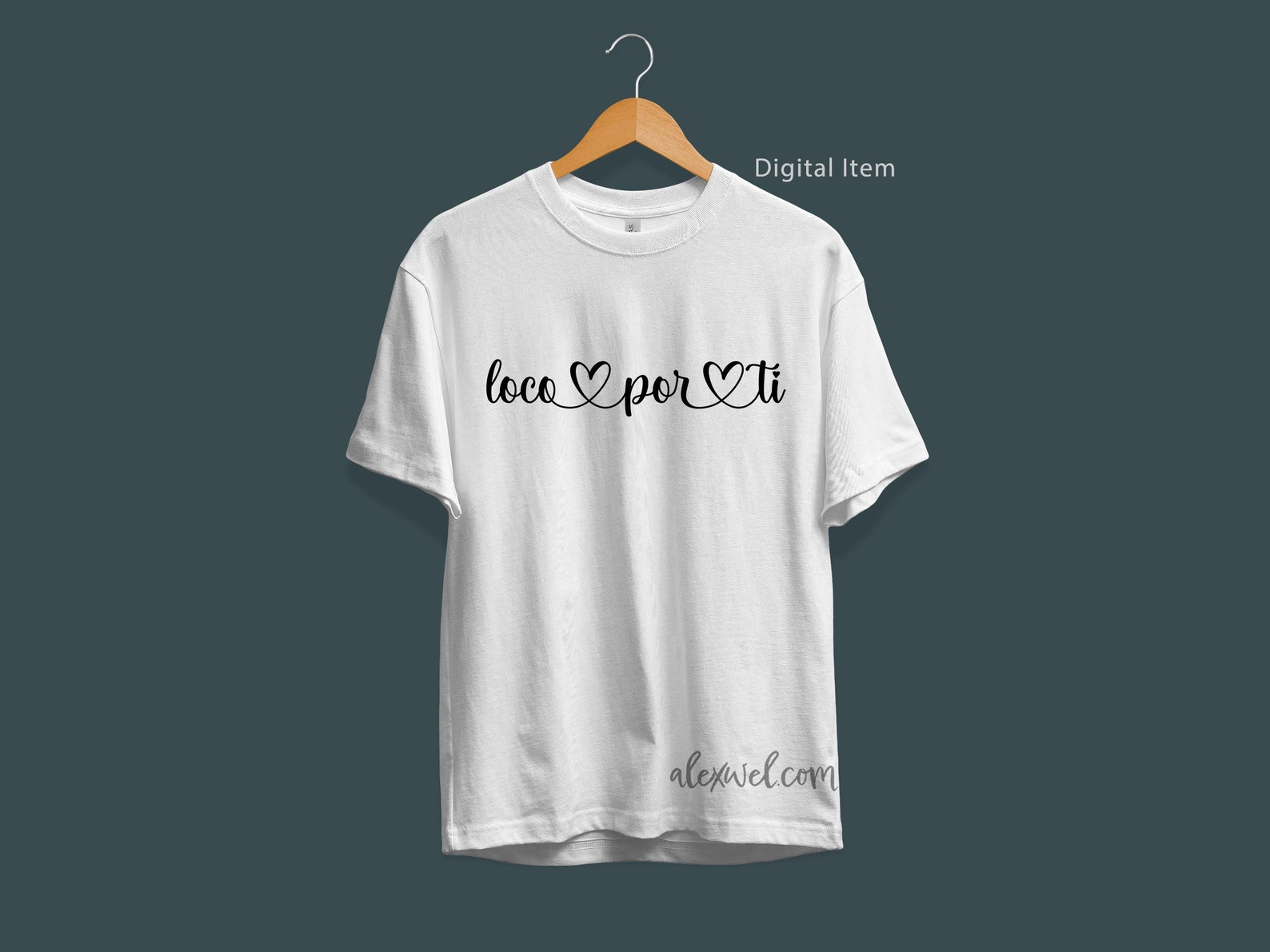 Loco Por Ti Svg-loco Por Ti Svg-valentine's Day - Etsy